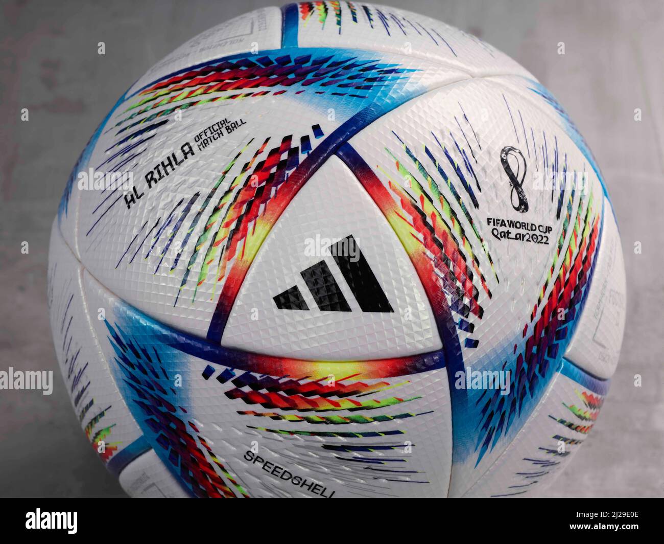 Al Rihla has been revealed by adidas as the Official Match Ball for the ...