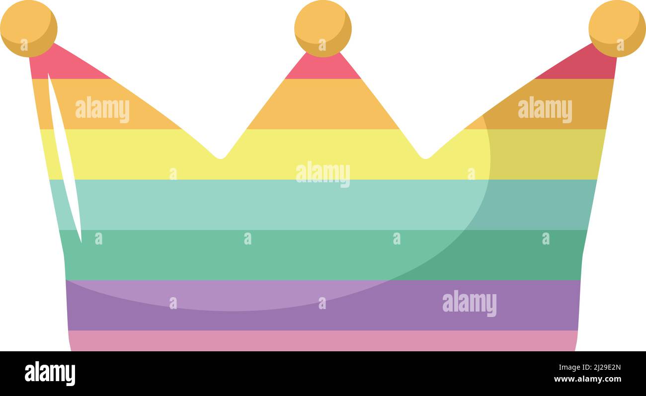 pride crown design Stock Vector Image & Art - Alamy