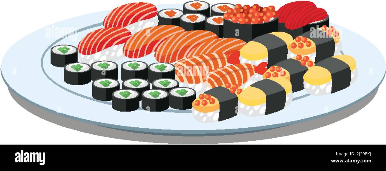 Japanese food recipes Stock Vector Images - Alamy