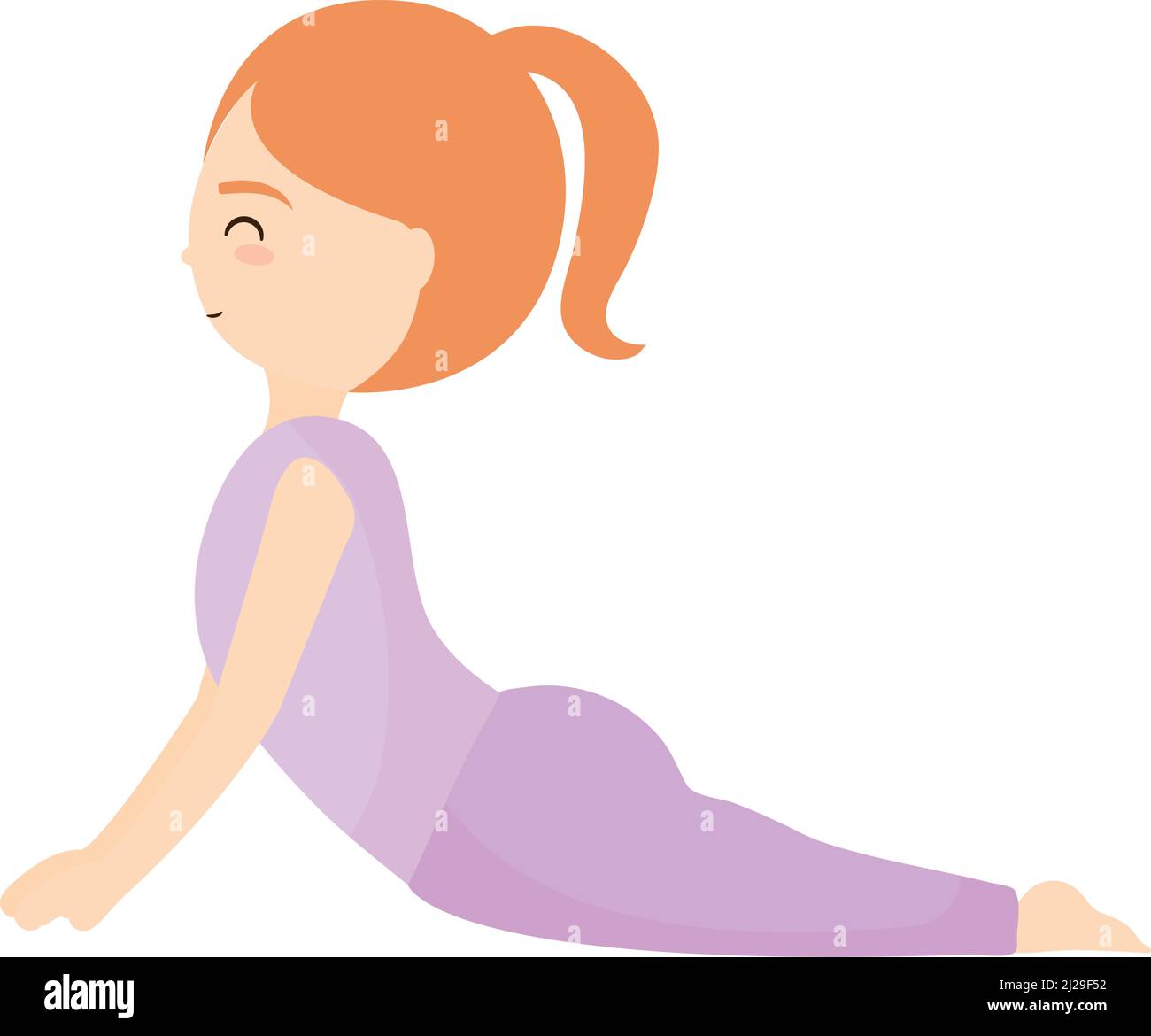 girl stretching design Stock Vector Image & Art - Alamy