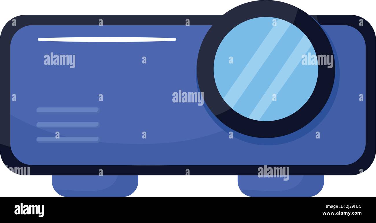 blue projector design Stock Vector Image & Art - Alamy