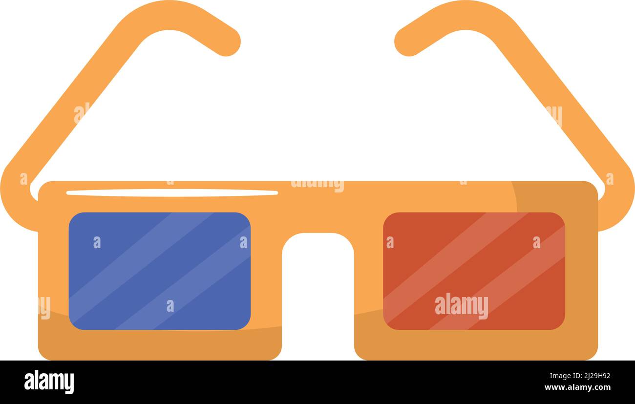 3d glasses design Stock Vector Image & Art - Alamy