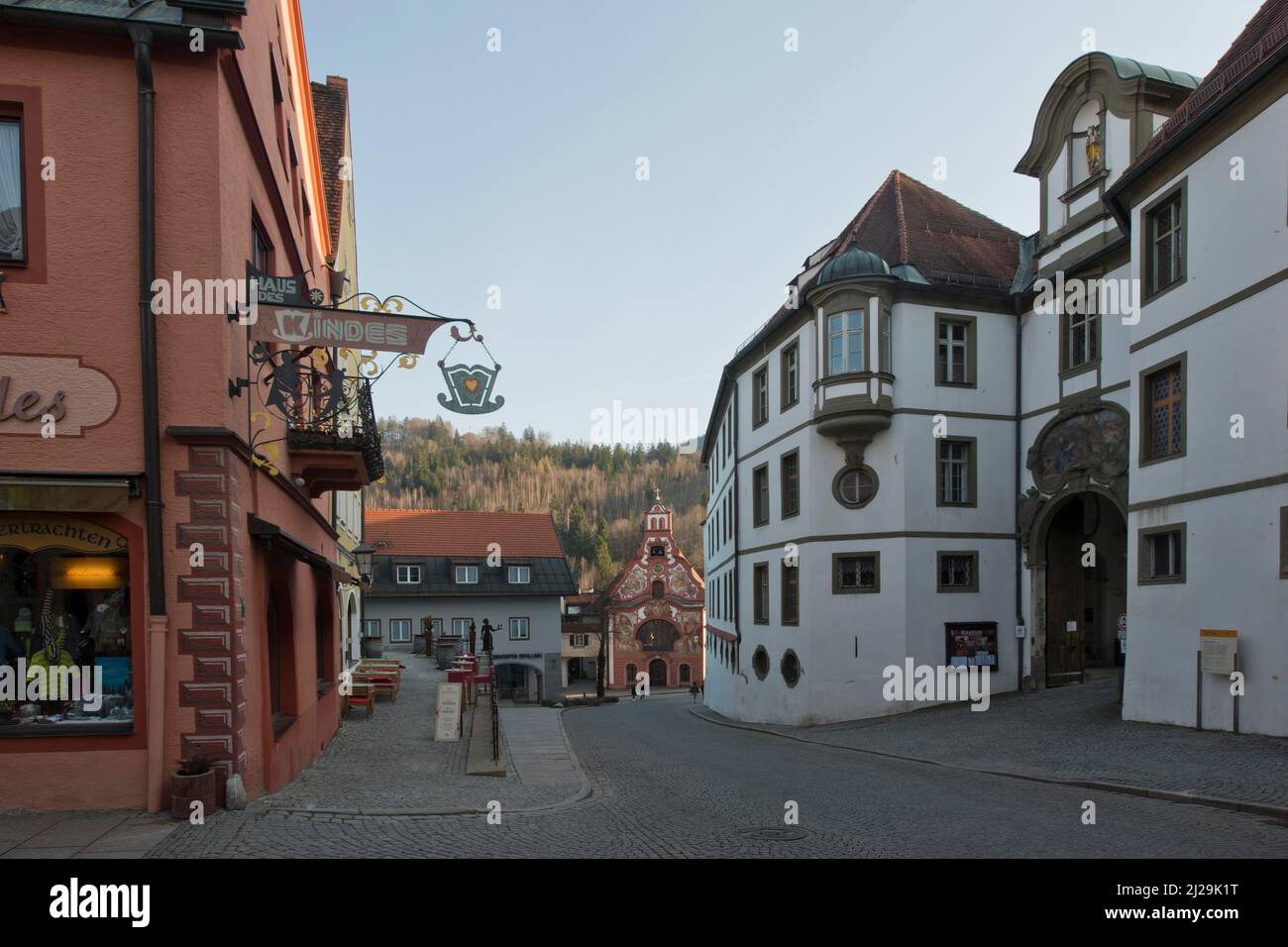 Old town fuessen bavaria hi-res stock photography and images - Alamy