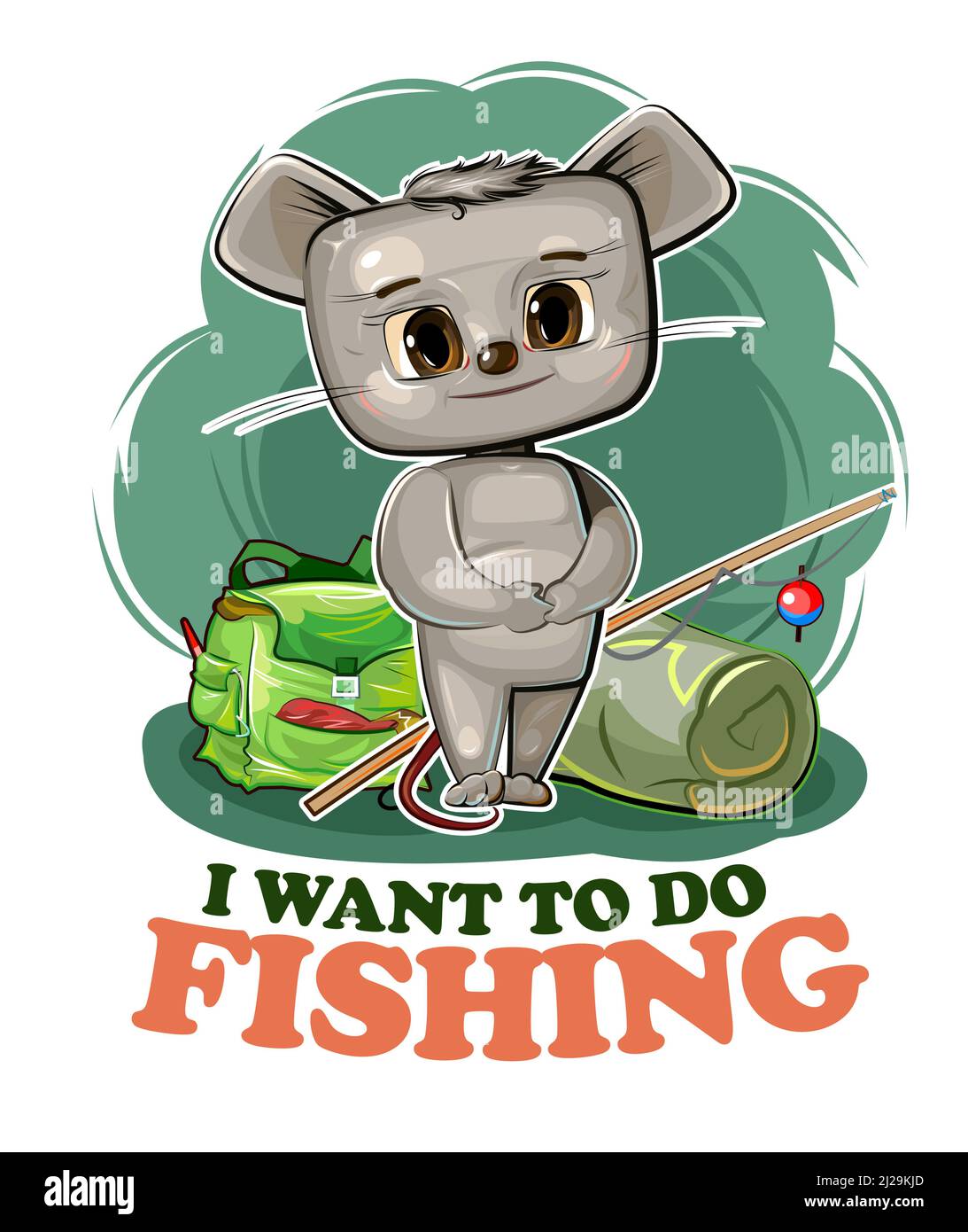 Fisherman cartoon clipart hi-res stock photography and images - Alamy