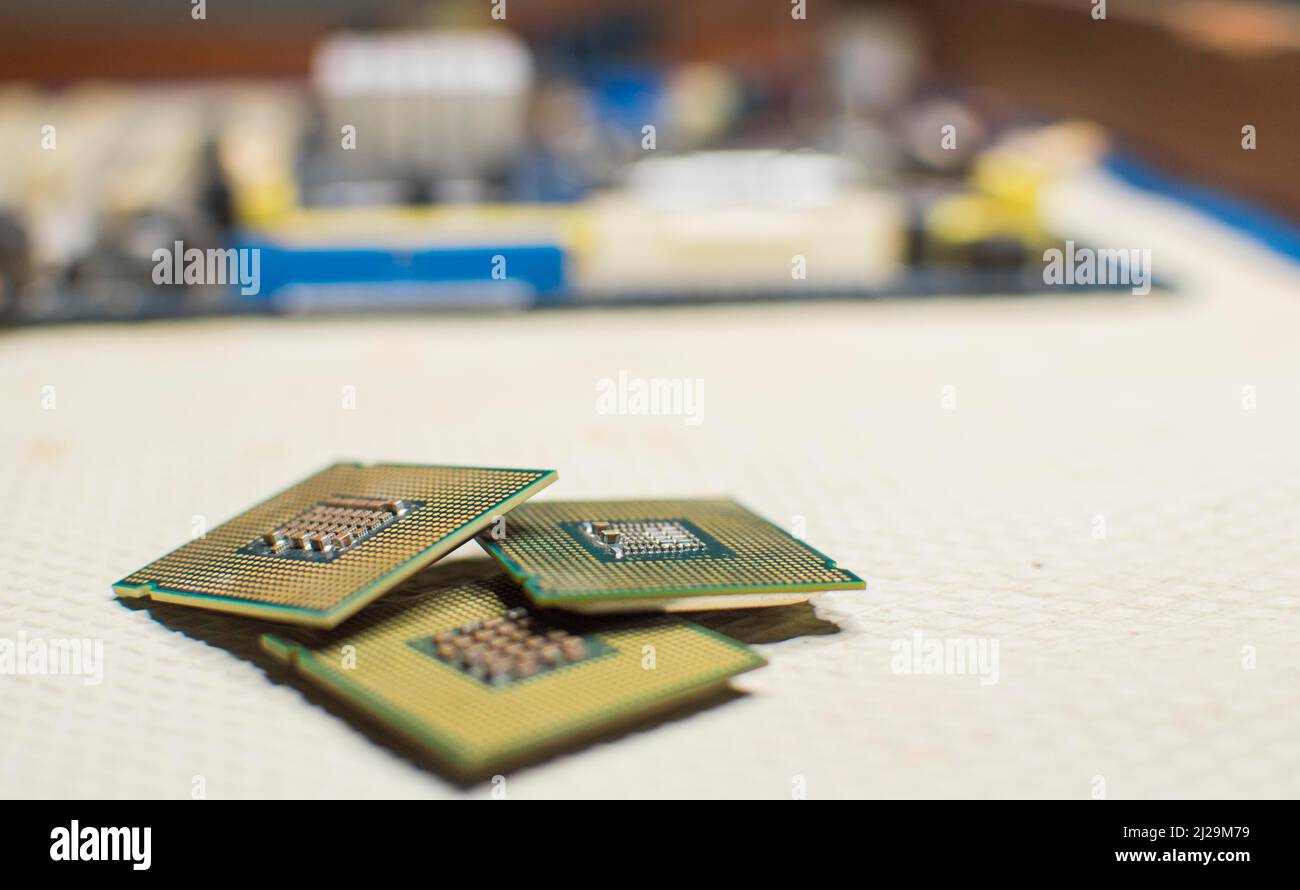 Microprocessors hi-res stock photography and images - Alamy