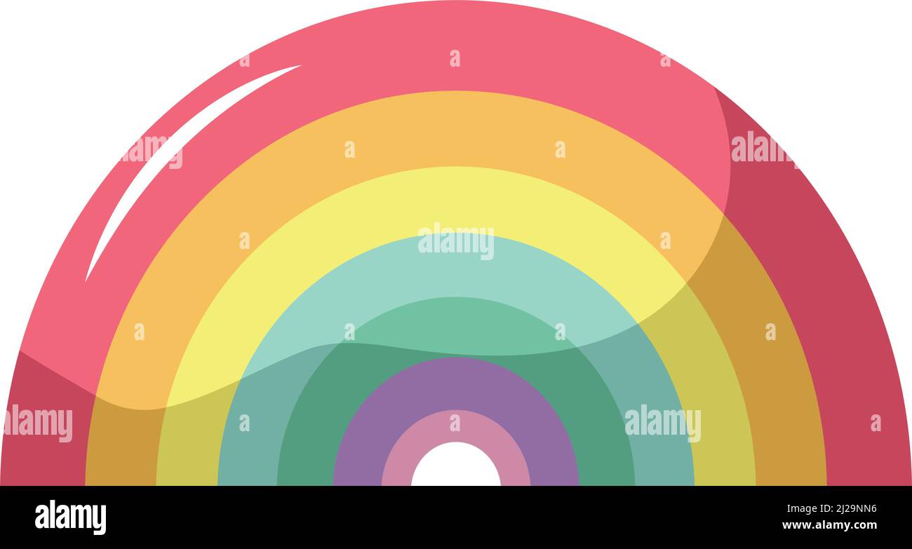 cute rainbow design Stock Vector Image & Art - Alamy