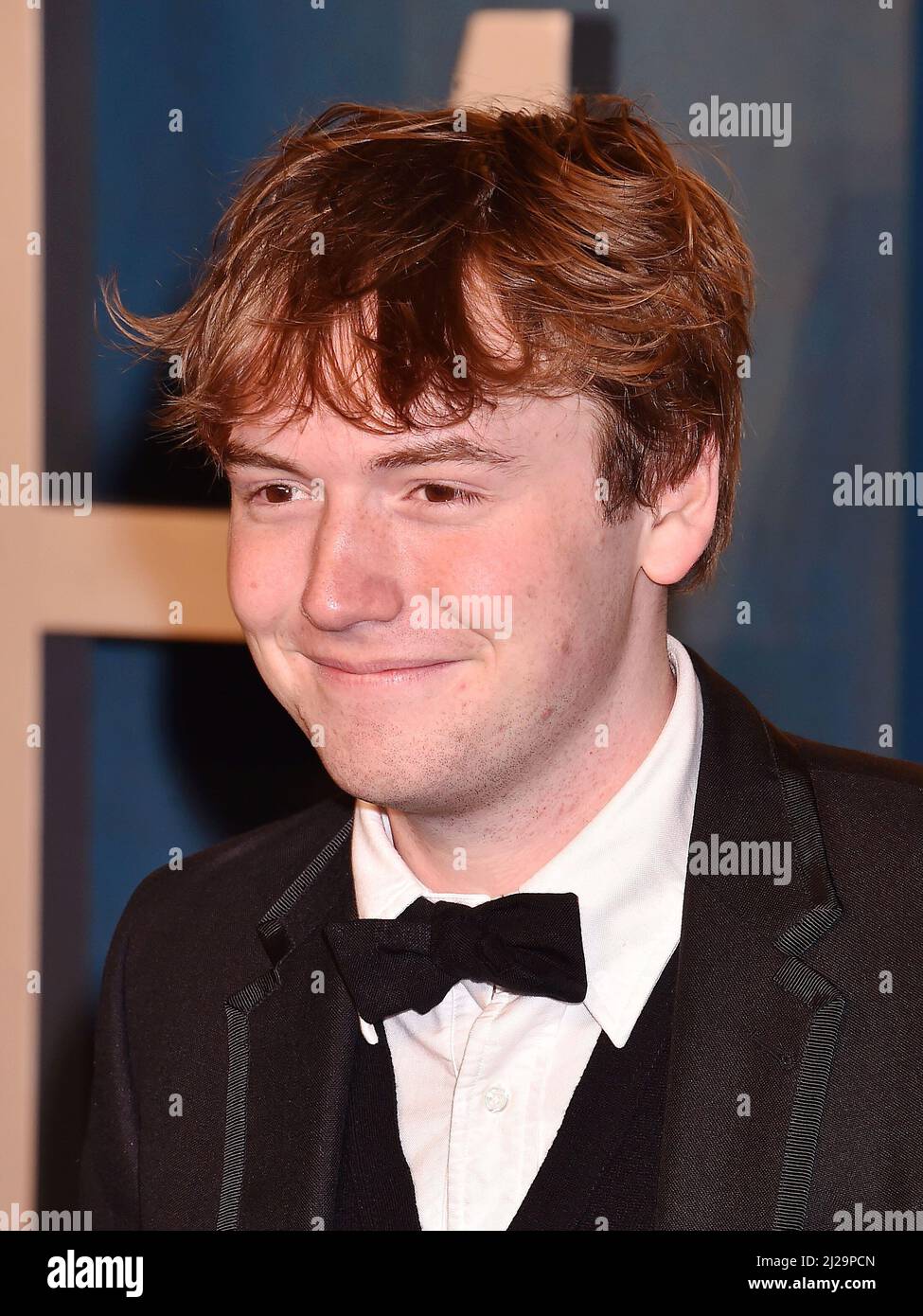 BEVERLY HILLS, CA - MARCH 27: Cooper Hoffman attends the 2022 Vanity ...