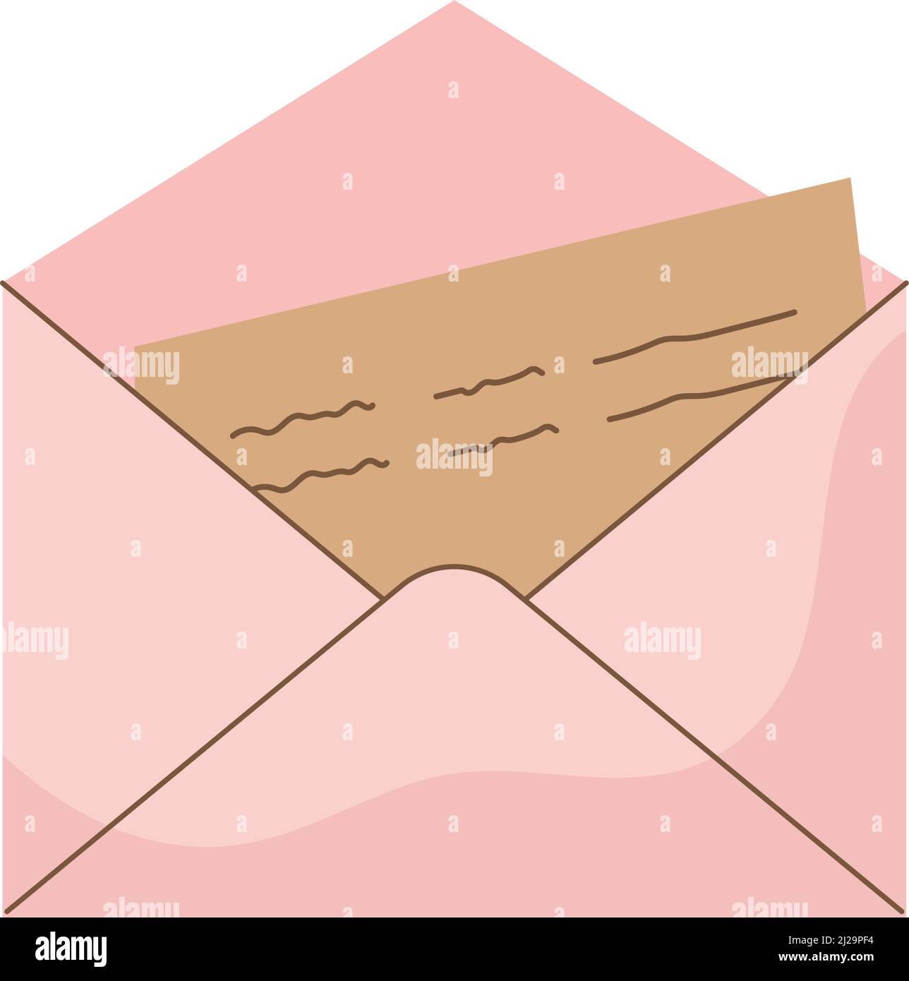 open envelope illustration Stock Vector Image & Art - Alamy