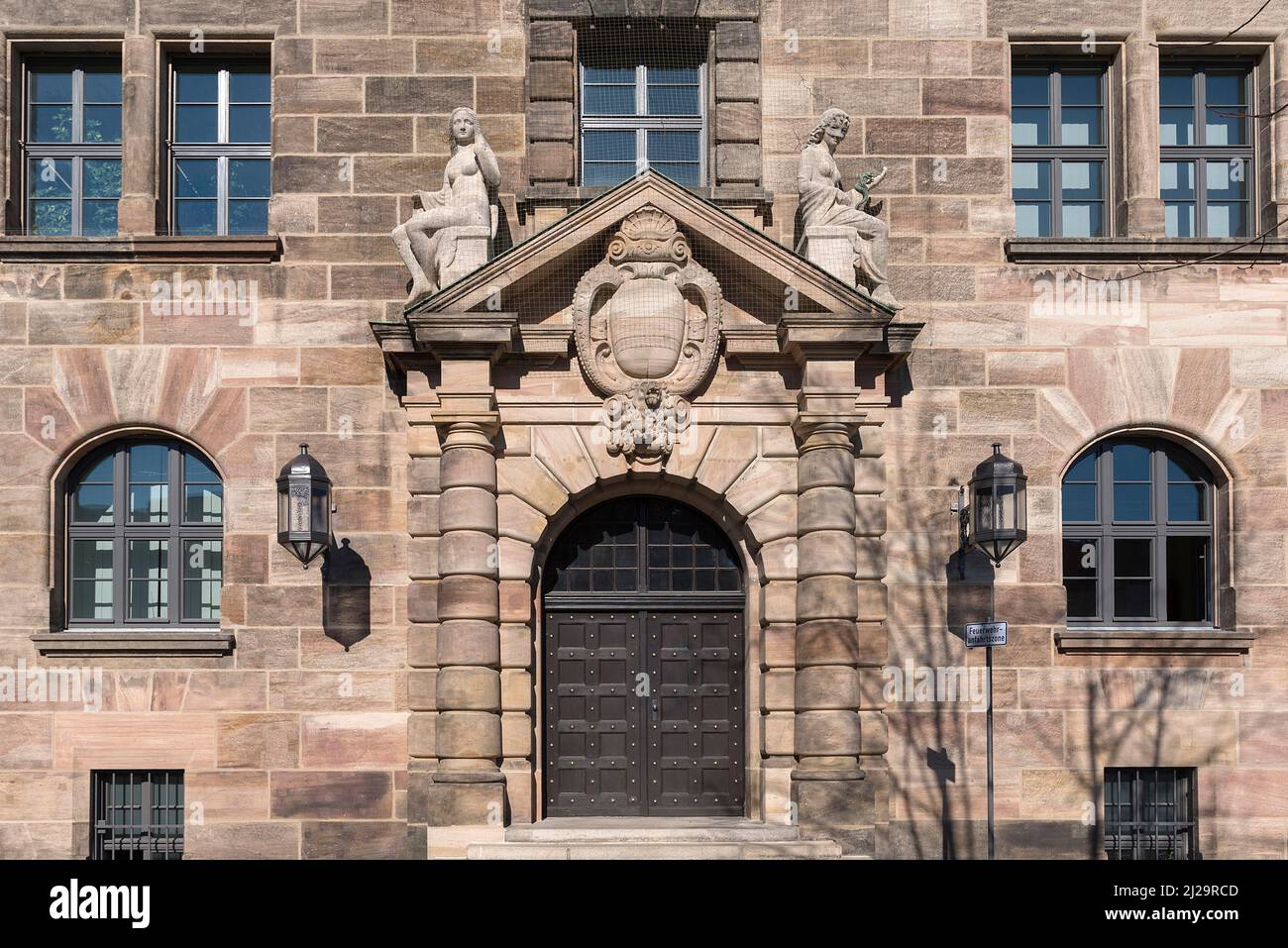 Nuremberg germany courthouse hi-res stock photography and images - Alamy
