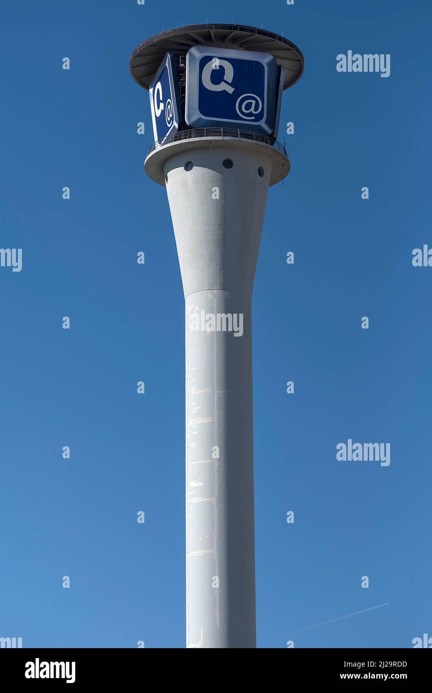 Former Quelle advertising tower, built in 1964, on the monument list of ...