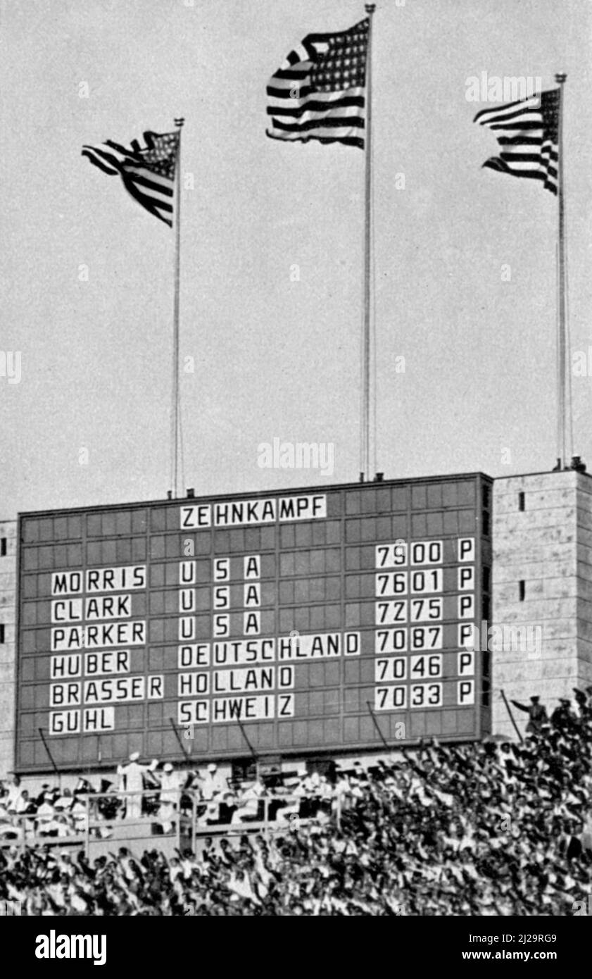 Scoreboard, Result display, Scoreboard, USA celebrated their success in ...