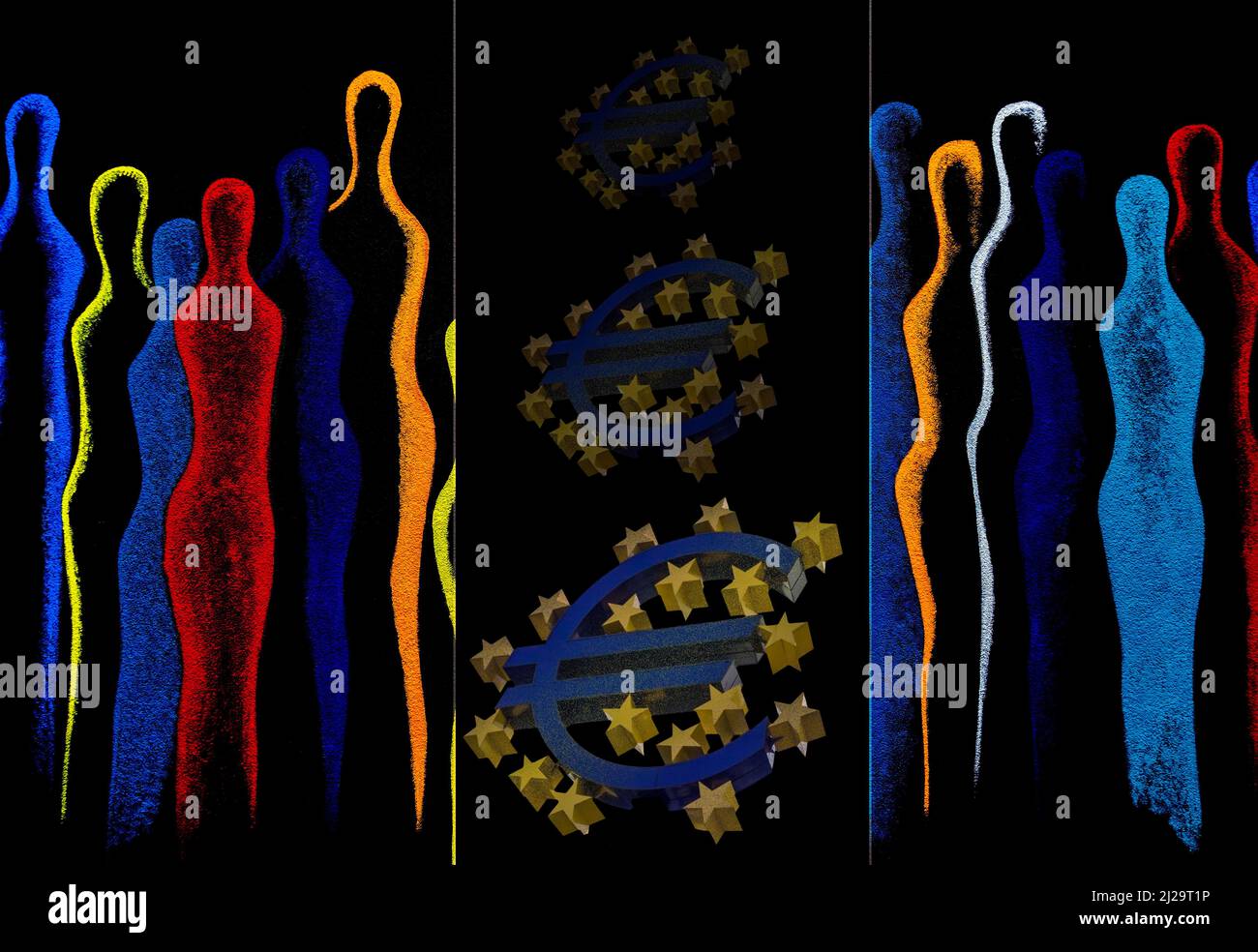 Collage Separate Europe, Berlin, Germany Stock Photo - Alamy