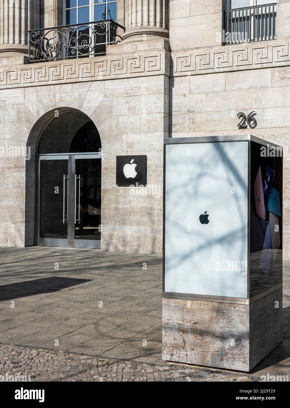 Apple Store, Kurfuerstendamm, Charlottenburg, Berlin, Germany Stock ...