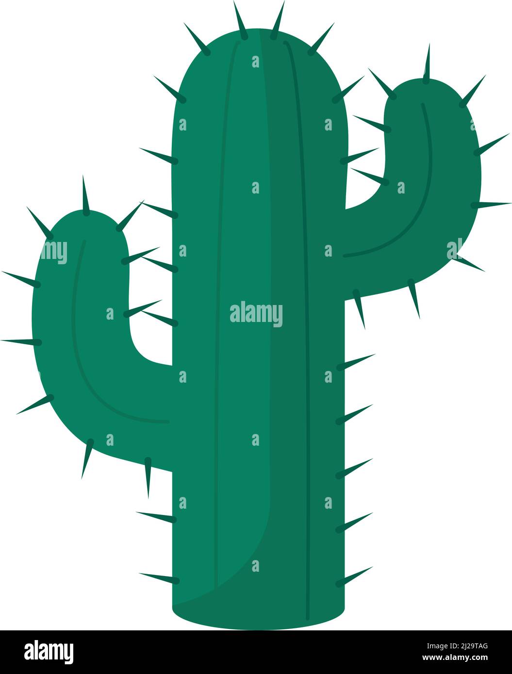 cactus with spine Stock Vector Image & Art - Alamy