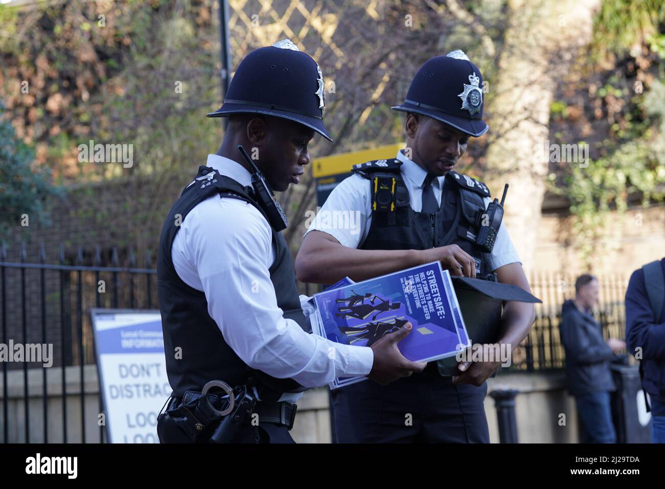 Sergeant Leo Boateng (left) and Sergeant Augustine Anyaegbuna (right ...