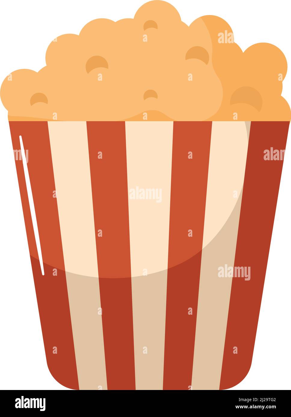 popcorn box illustration Stock Vector Image & Art - Alamy