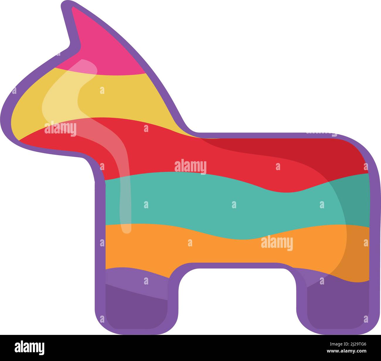 colored pinata design Stock Vector Image & Art - Alamy