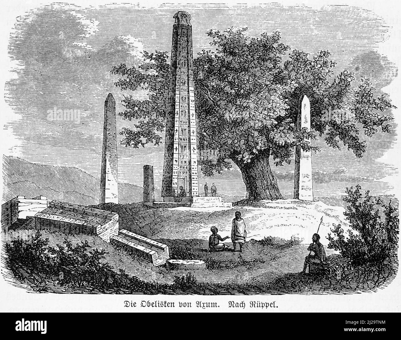 Axum, obelisks, stelae, antiquity, landmark, people, guardian ...