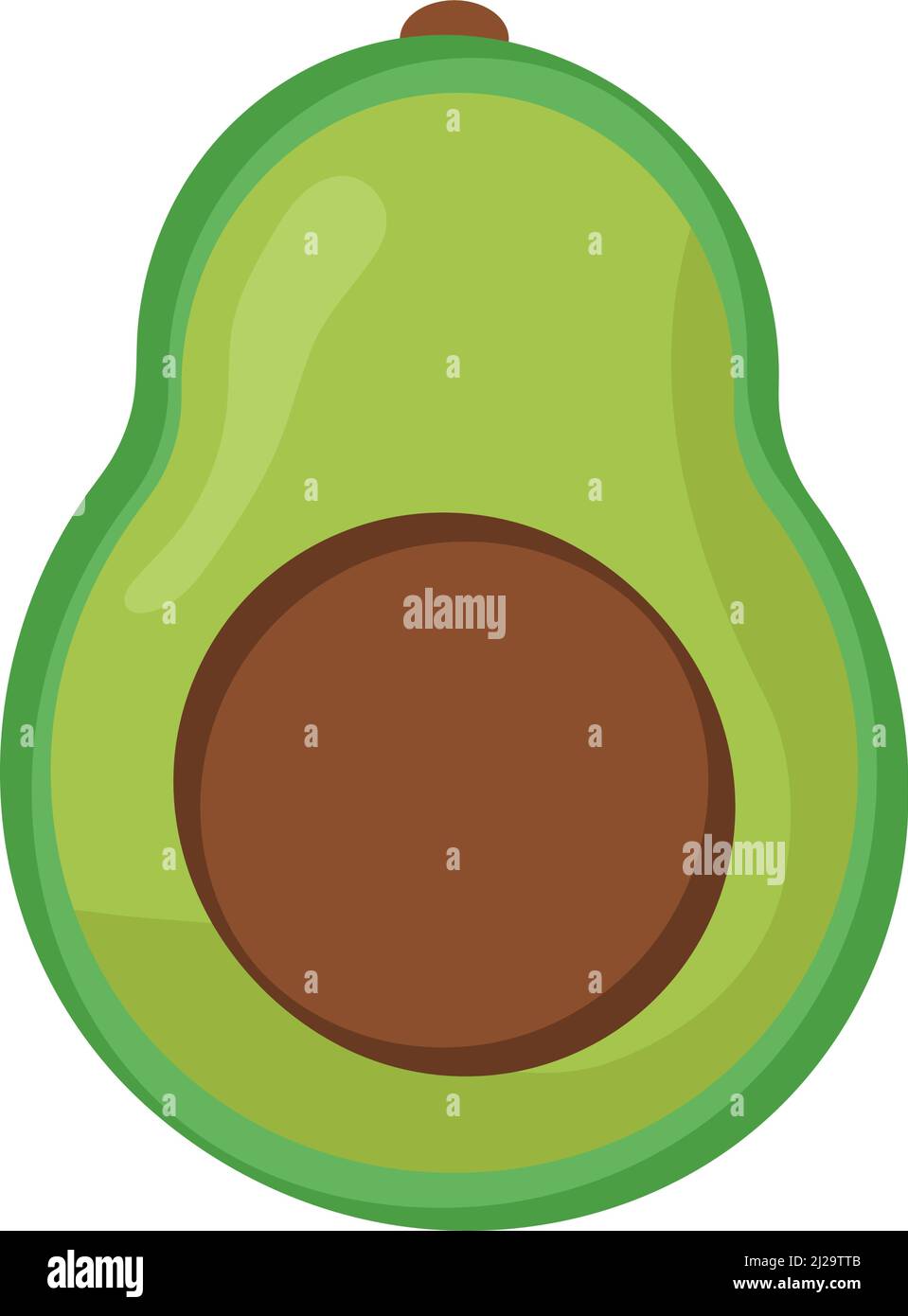 green avocado design Stock Vector Image & Art - Alamy