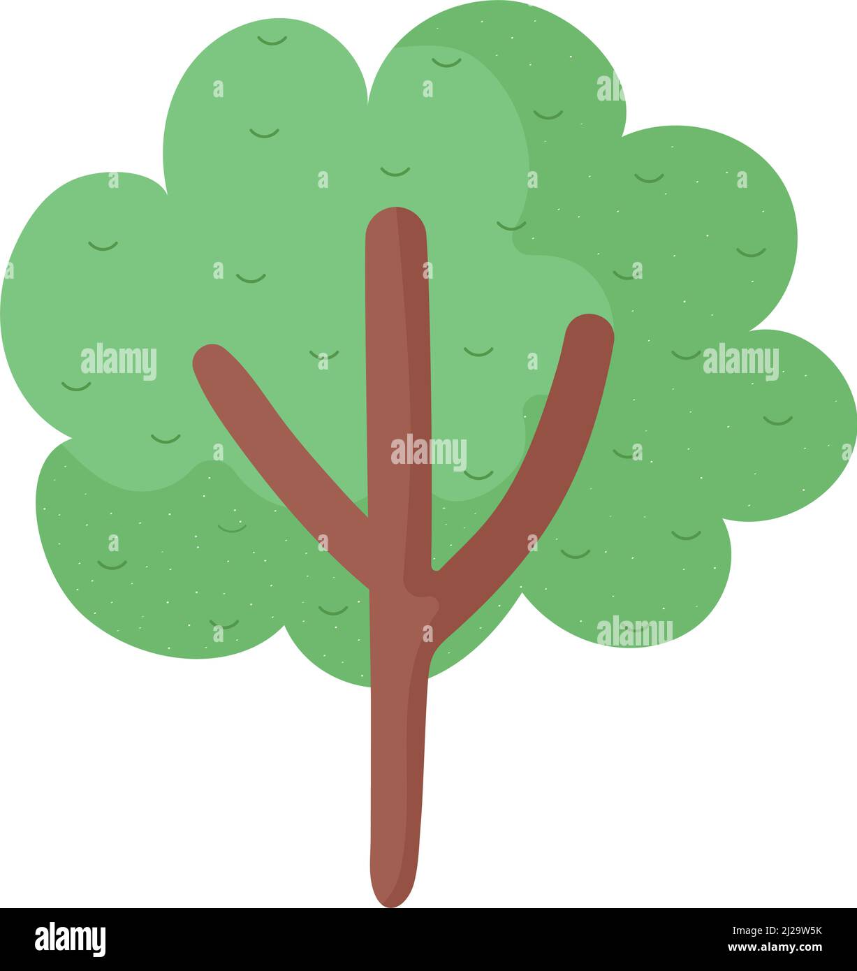 cute tree design Stock Vector Image & Art - Alamy