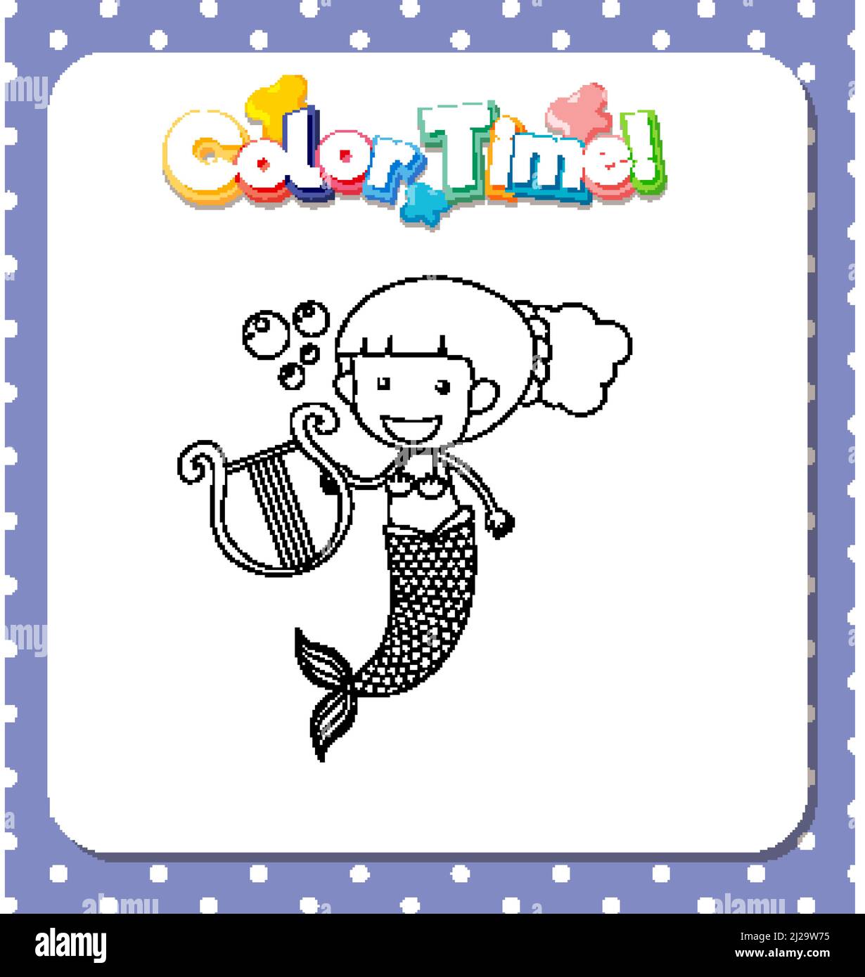 Worksheets template with color time text and Mermaid outline ...