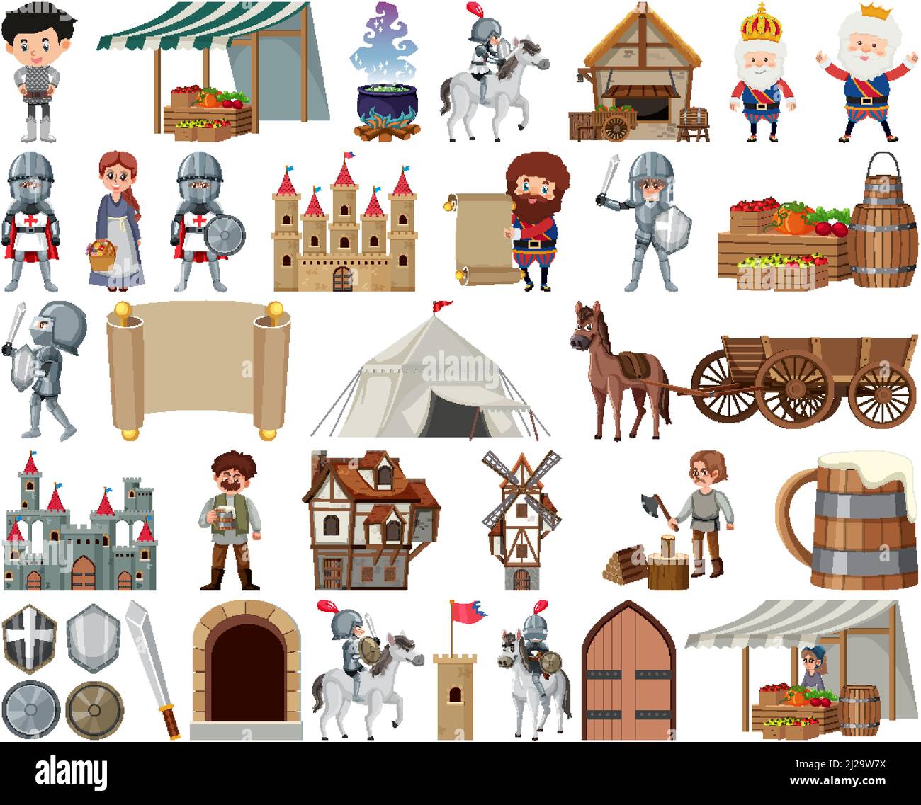 Medieval Character Set
