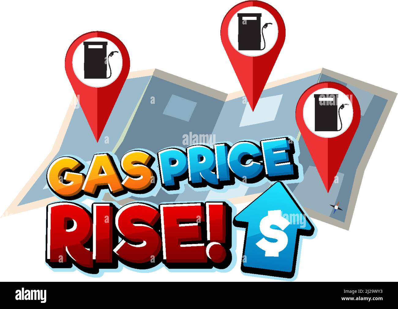 Diesel price rise Stock Vector Images - Alamy