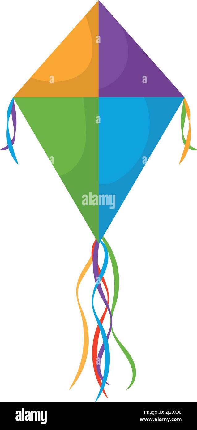 colored kite illustration Stock Vector Image & Art - Alamy
