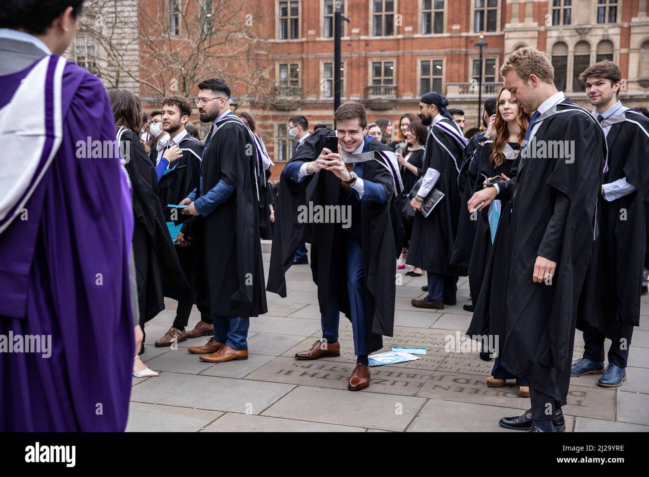 Graduation robe hi-res stock photography and images - Alamy