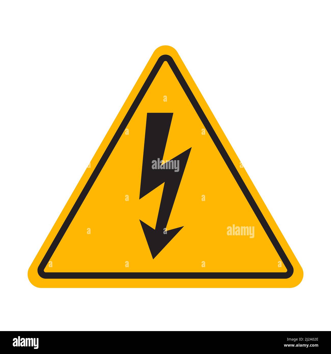High voltage icon vector for graphic design, logo, website, social ...