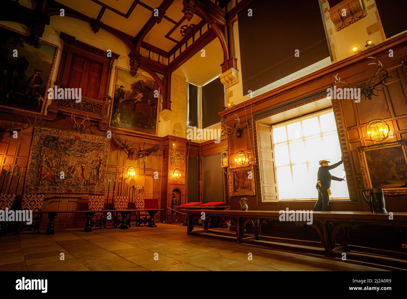 Great hall longleat house wiltshire hi-res stock photography and images ...