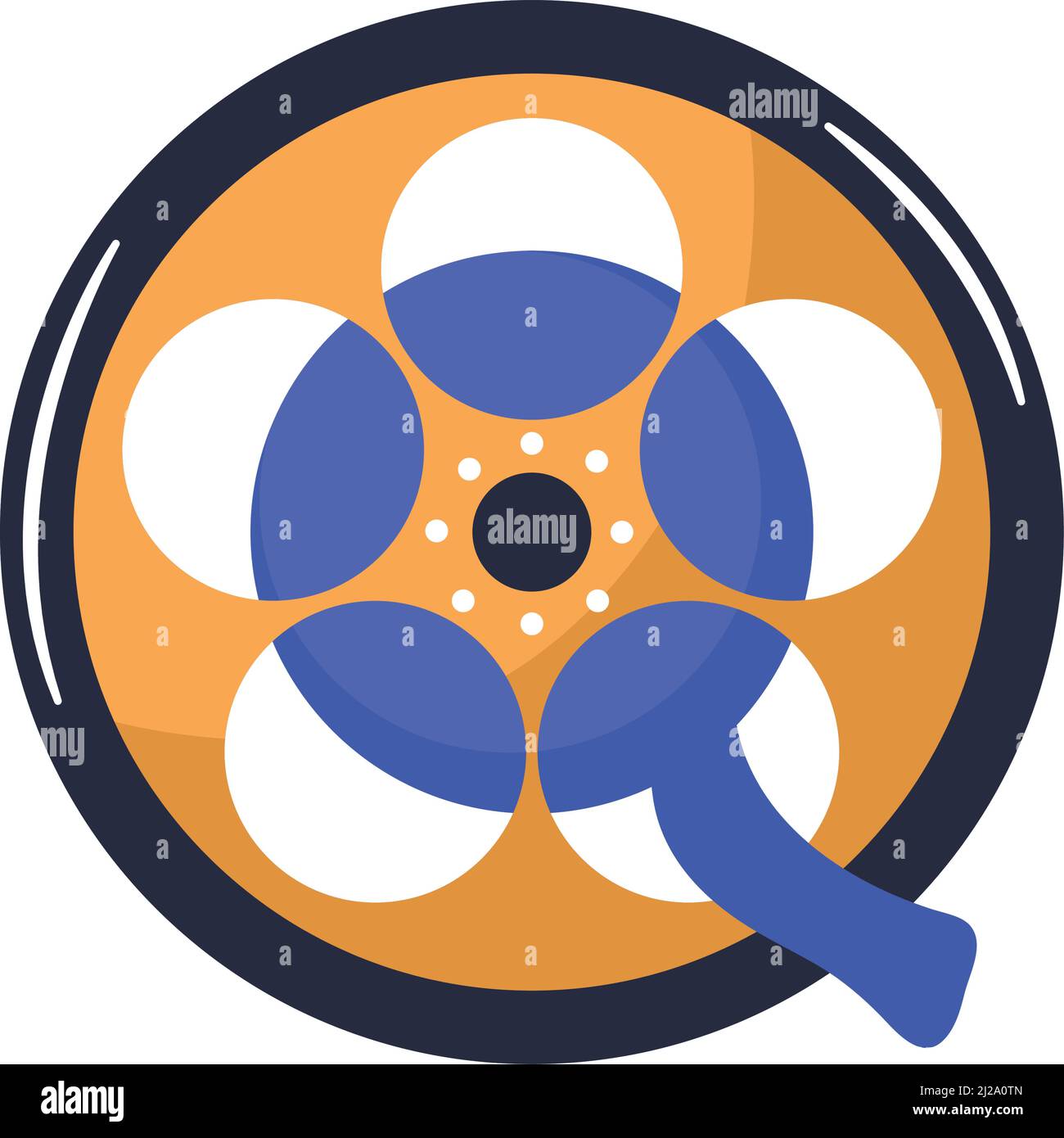 movie film roll Stock Vector Image & Art - Alamy