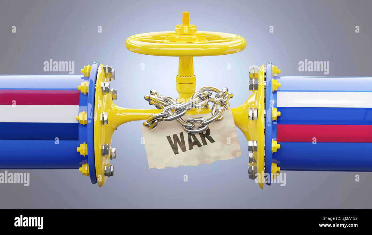 Netherlands and Russia oil and gas sanctions, stand-off and war ...