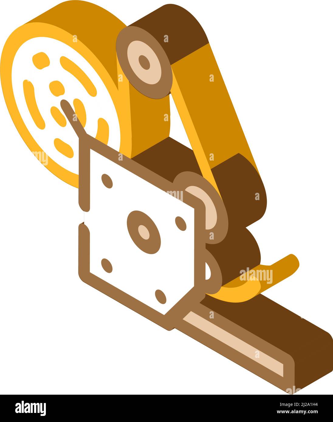 labeler factory tool isometric icon vector illustration Stock Vector ...