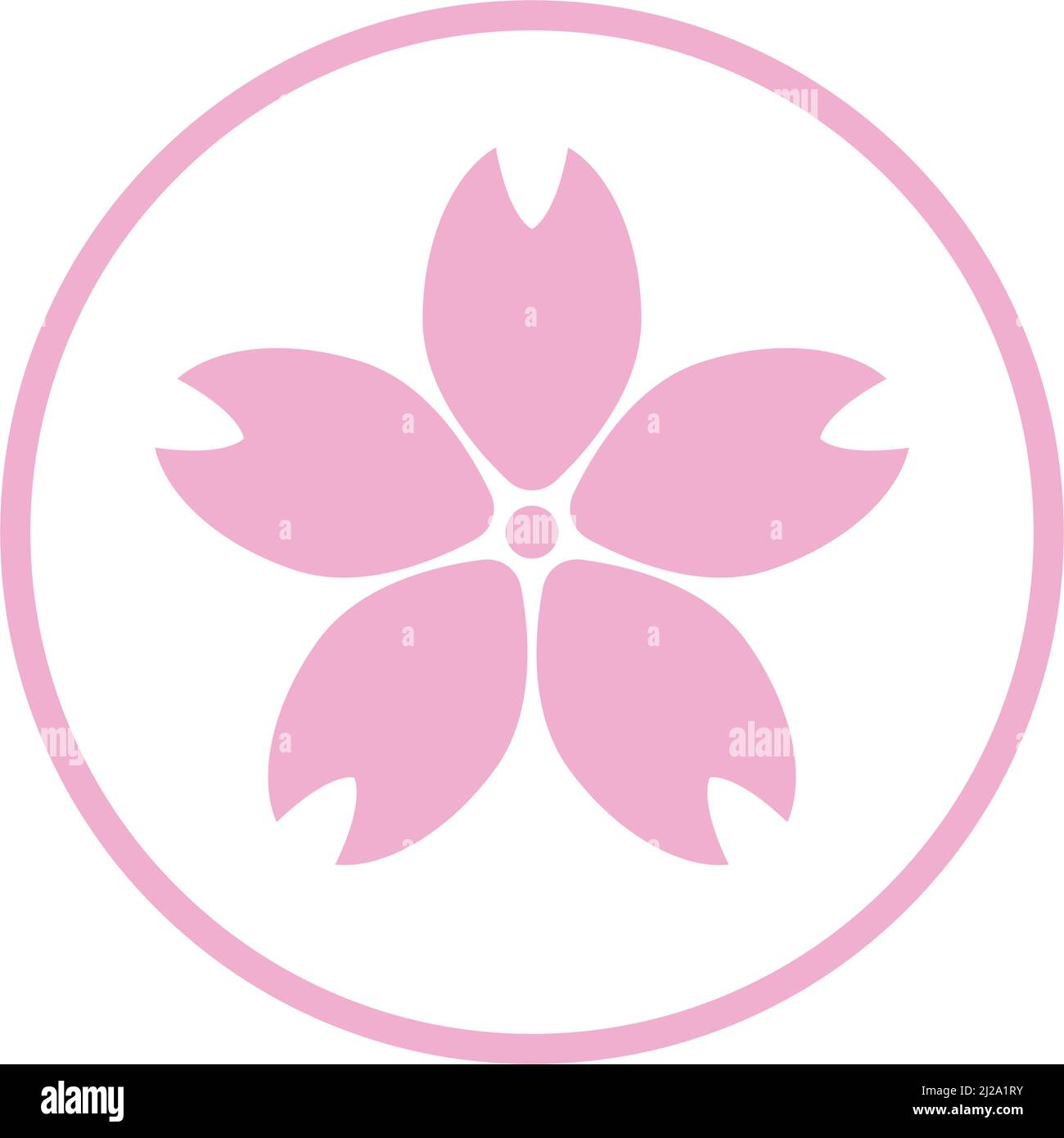 Blossom emblem Cut Out Stock Images & Pictures - Alamy
