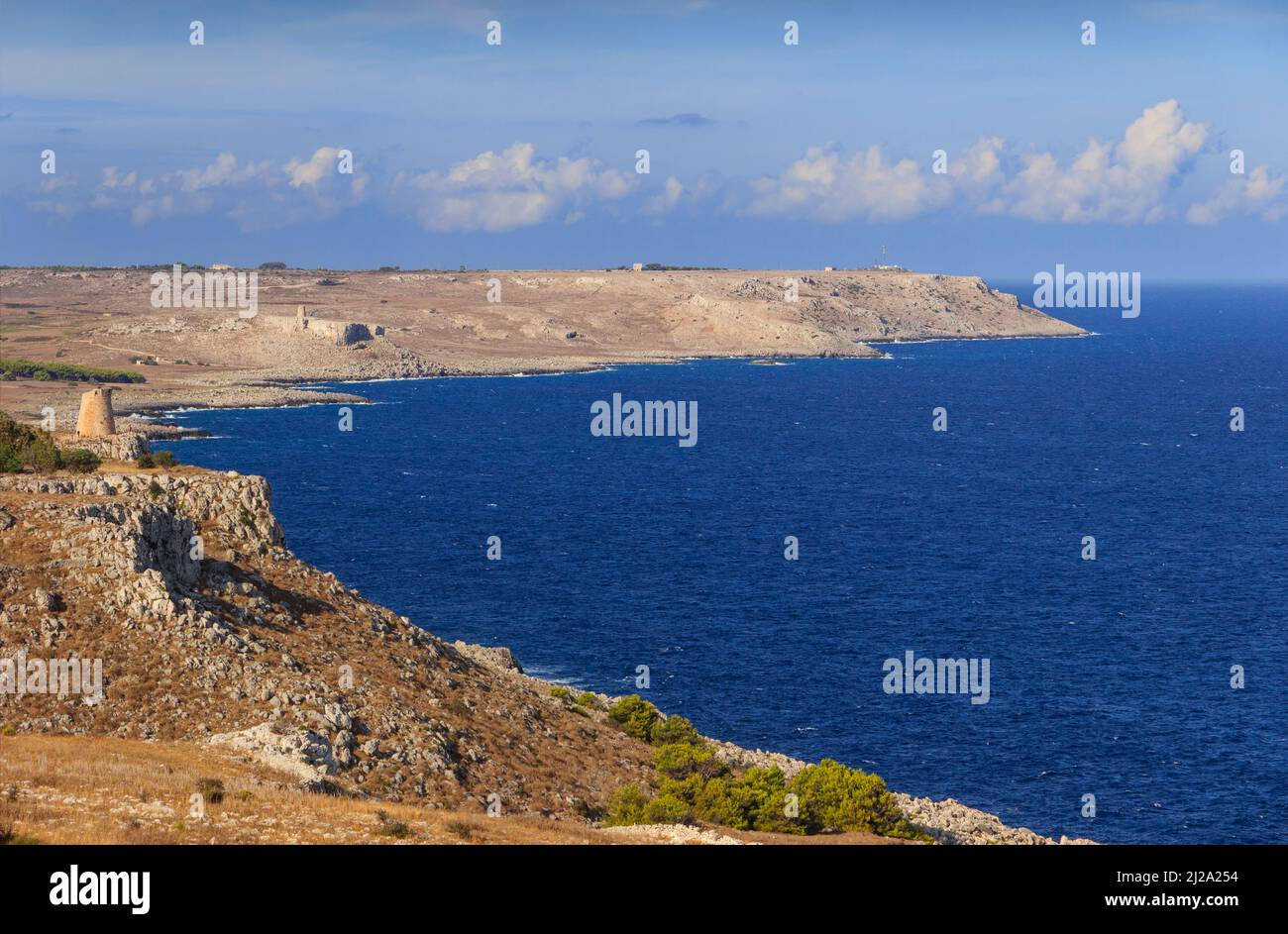 The most beautiful coasts of Italy: adriatic sea of Salento (Apulia ...
