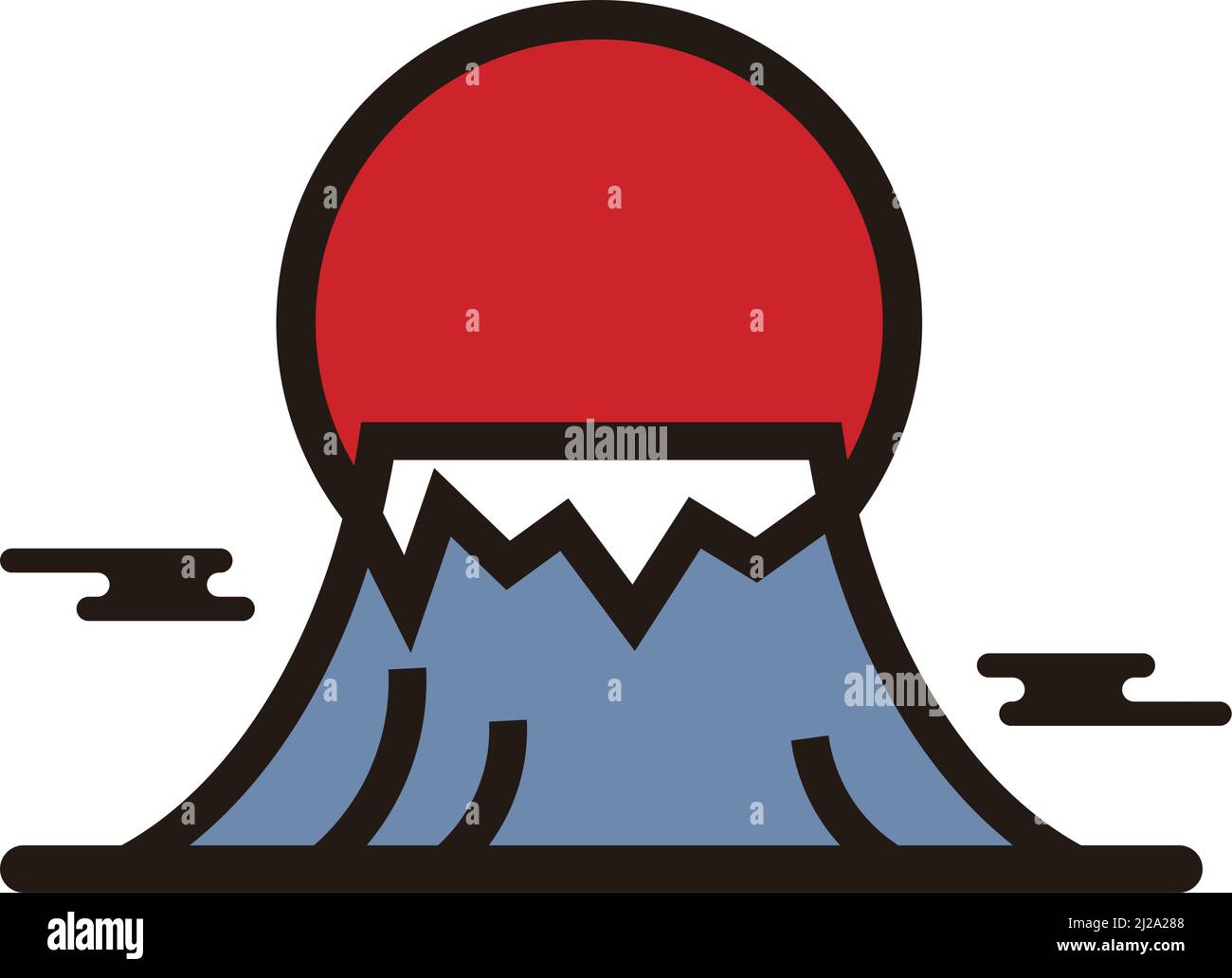 Japanese lifestyle scenery Stock Vector Images - Alamy