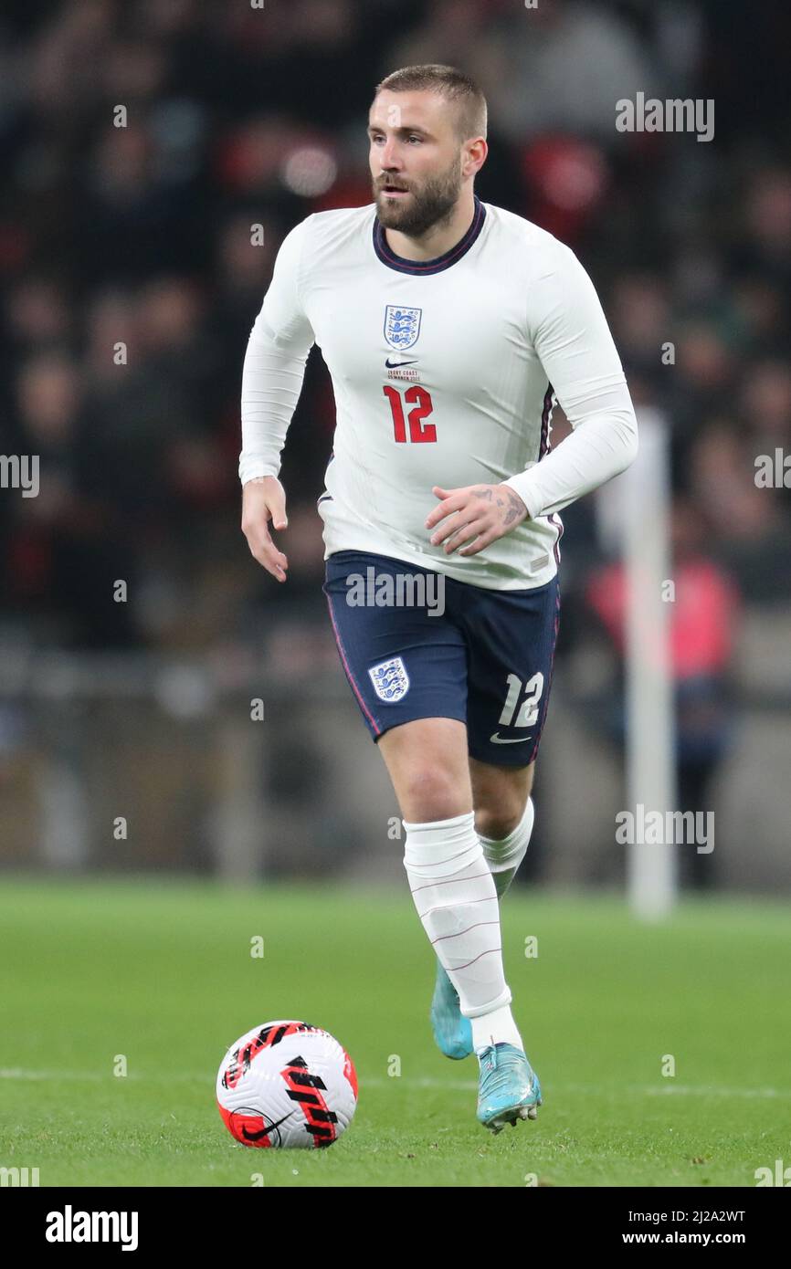 LUKE SHAW, ENGLAND, 2022 Stock Photo - Alamy