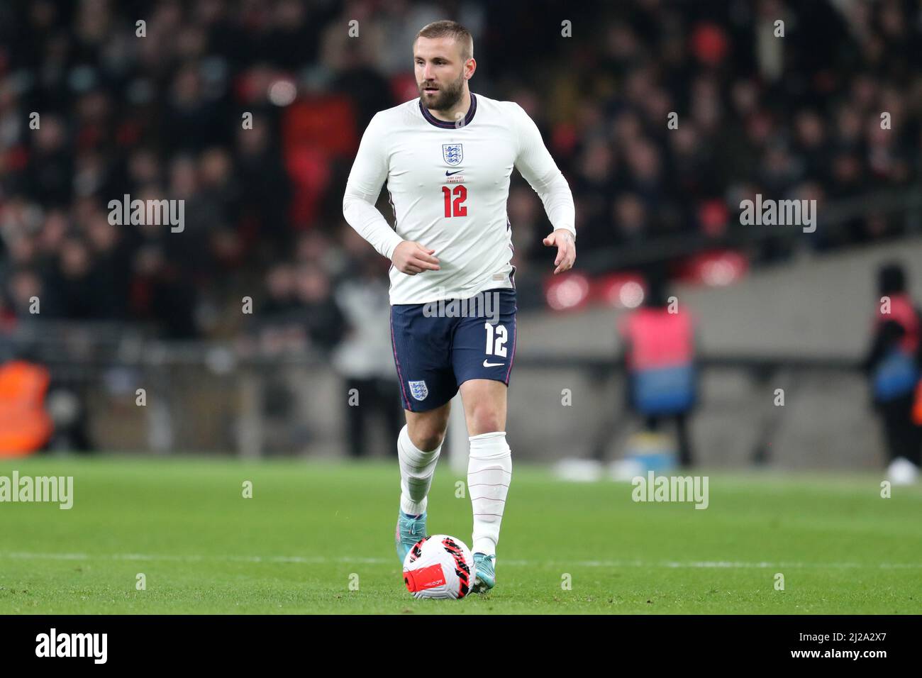 LUKE SHAW, ENGLAND, 2022 Stock Photo - Alamy