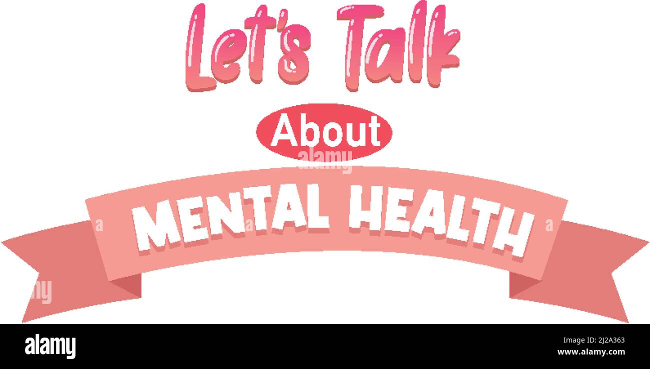 Banner design for mental health illustration Stock Vector Image & Art ...
