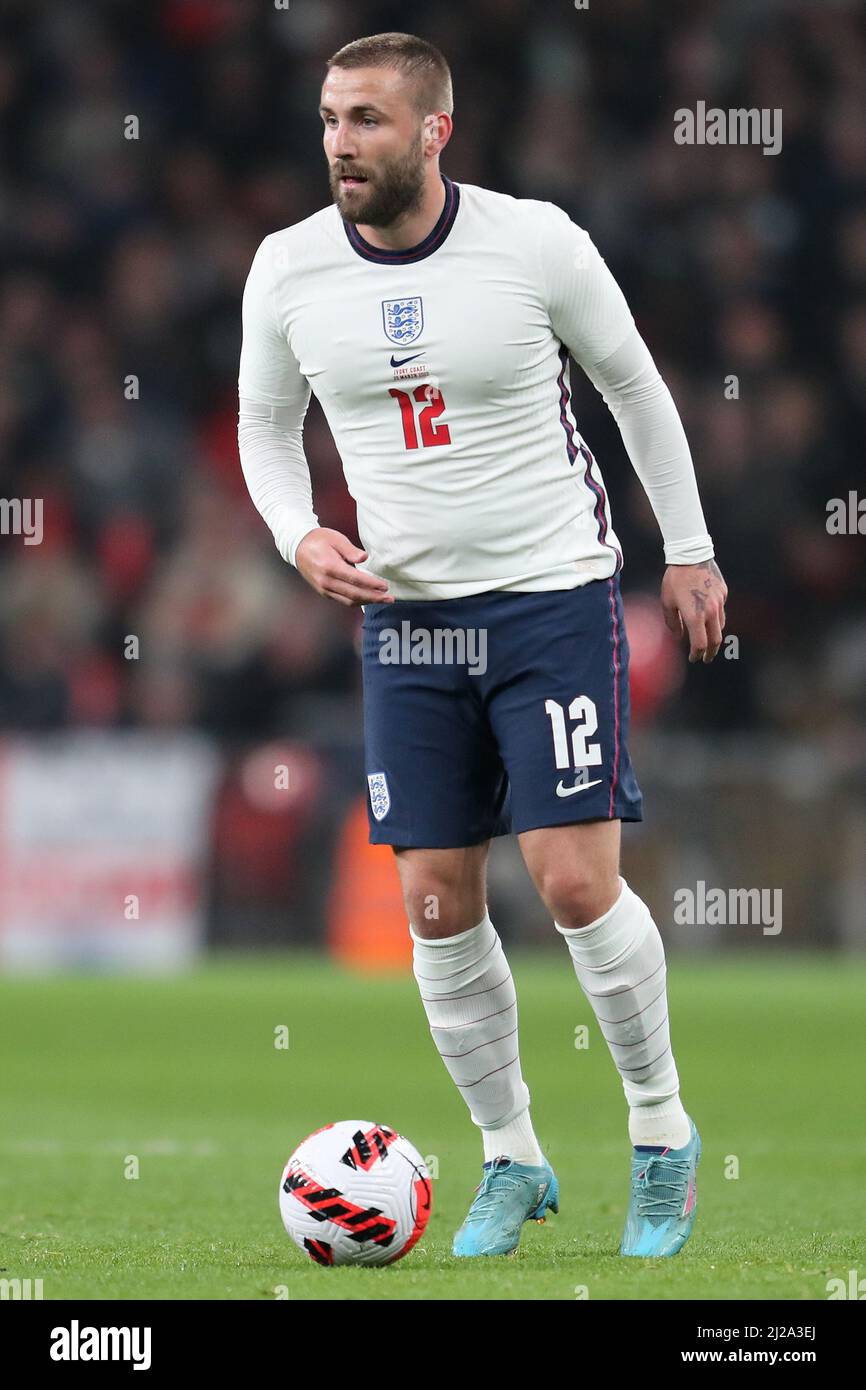 LUKE SHAW, ENGLAND, 2022 Stock Photo - Alamy
