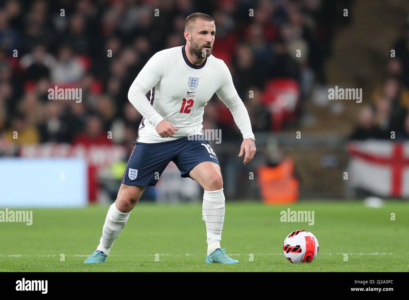 LUKE SHAW, ENGLAND, 2022 Stock Photo - Alamy