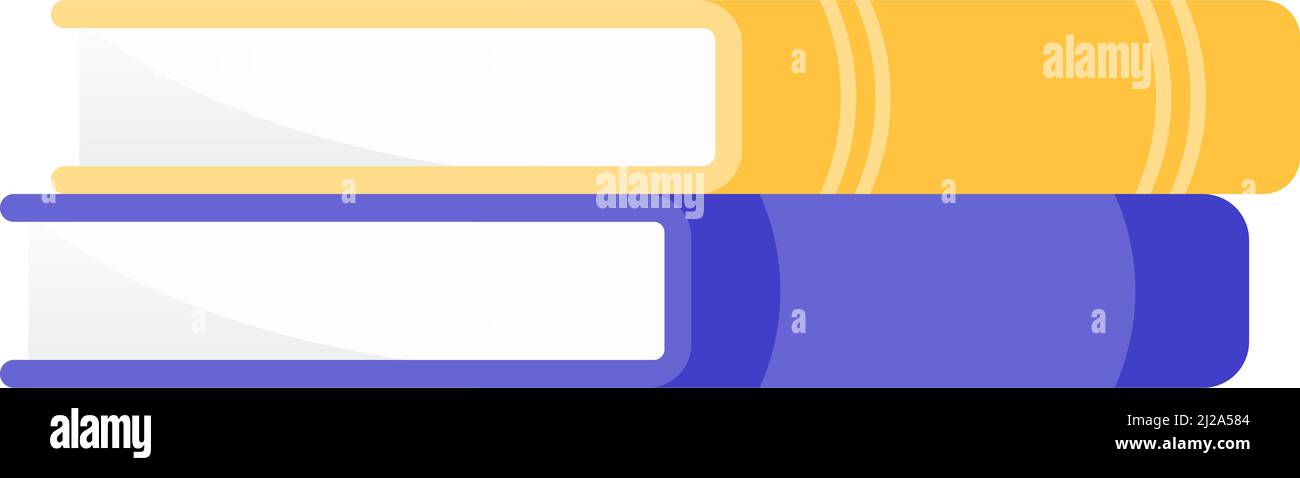 Book stack pile vector flat library icon Stock Vector Image & Art - Alamy