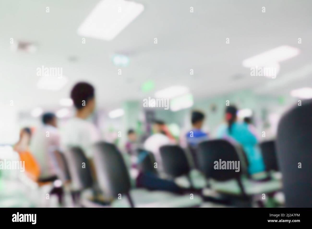 Abstract hospital blurred medical background Stock Photo - Alamy