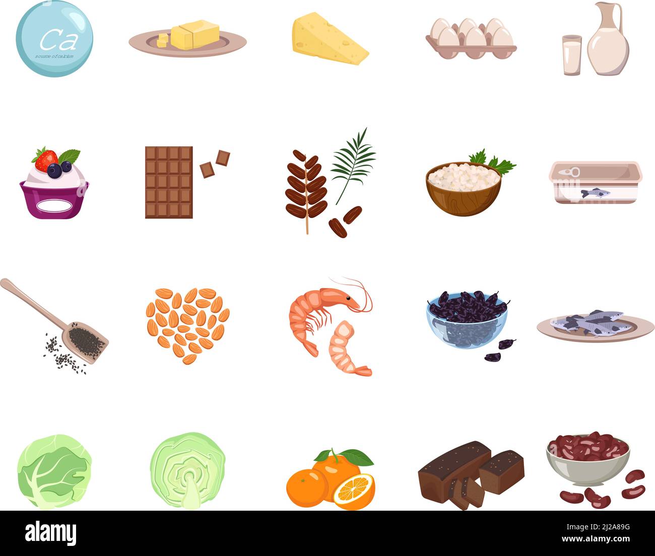Health care food beans Stock Vector Images - Alamy