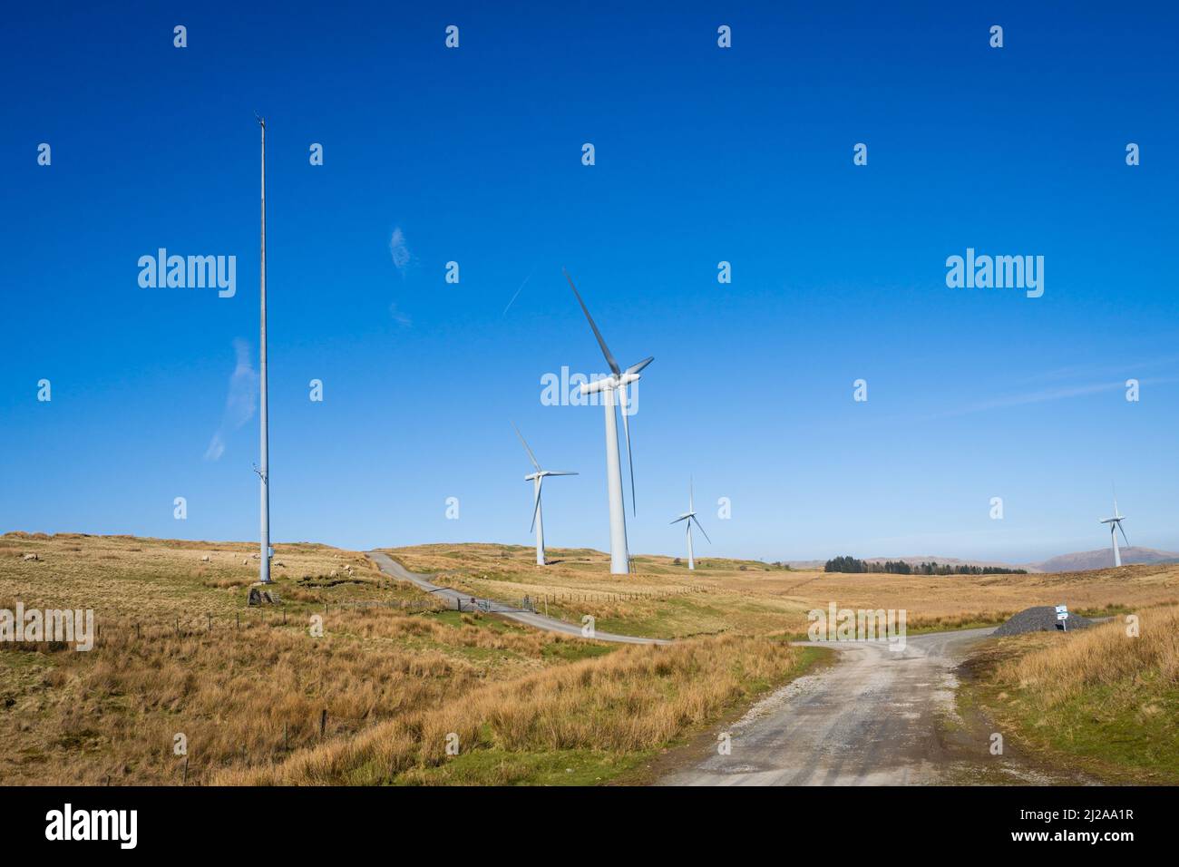 19.03.2022 Lambrigg Windfarm, Cumbria, UK. Editorial. LAMBRIGG WIND ...