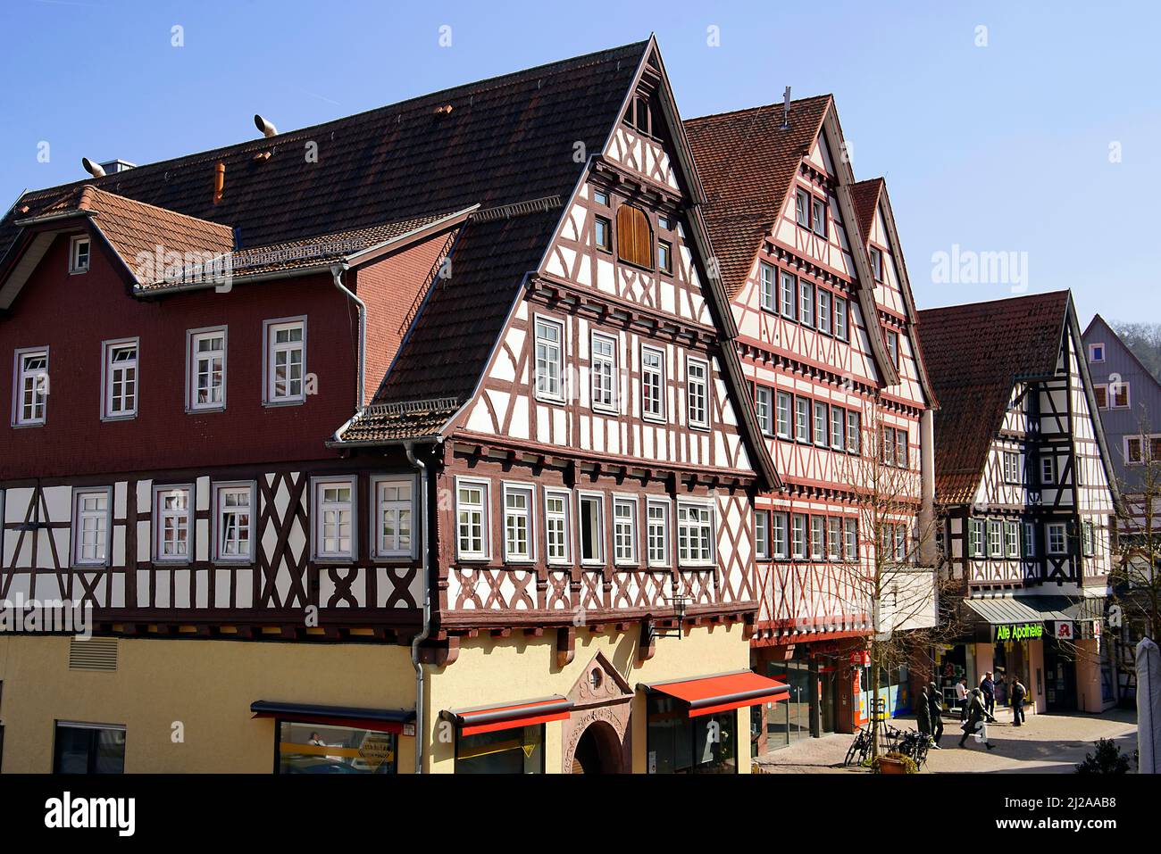 Calw is a town in the middle of Baden-Württemberg in the south of ...