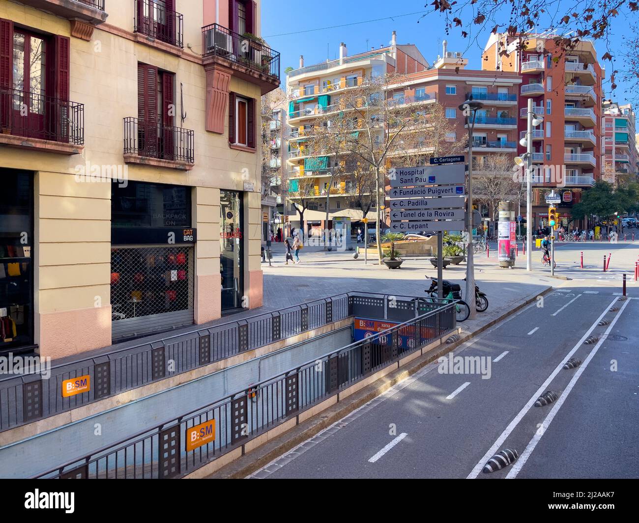 Spanish motorway barcelona hi-res stock photography and images - Alamy