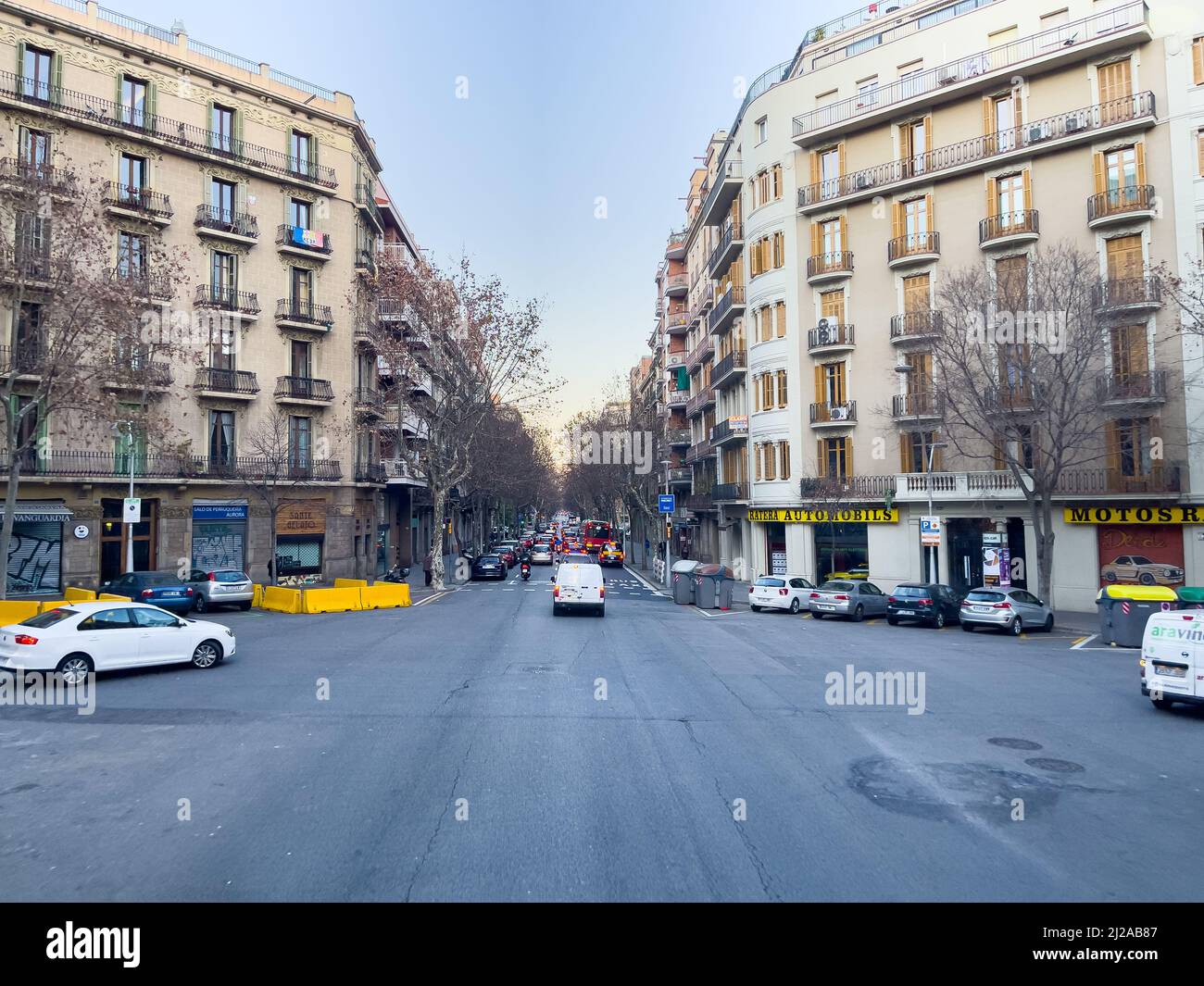Spanish motorway barcelona hi-res stock photography and images - Alamy