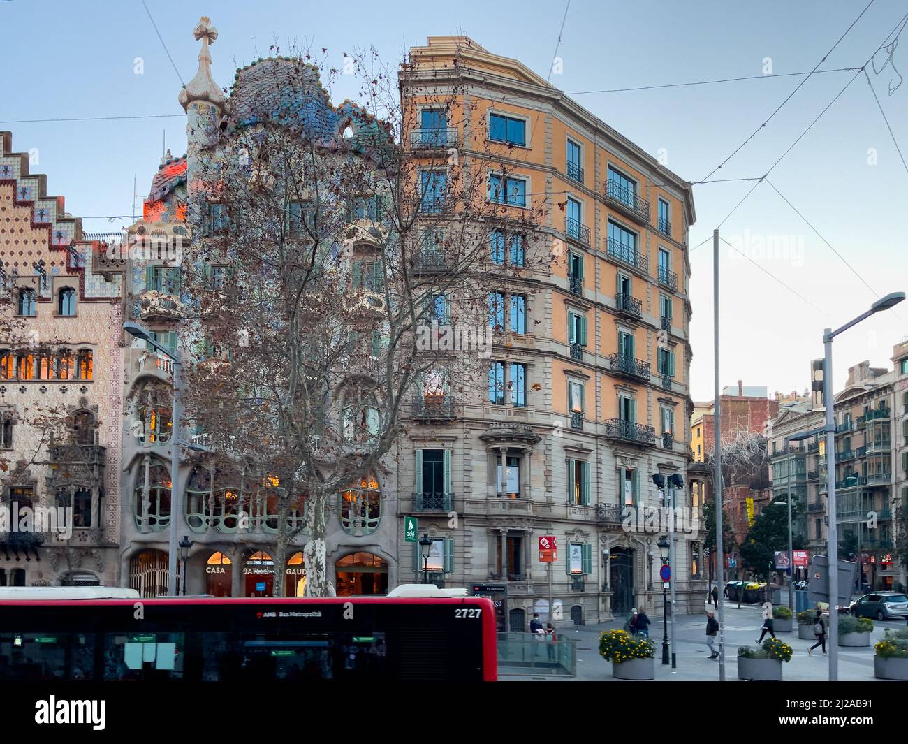 Casa Batllo landmark in Barcelona Stock Photo - Alamy